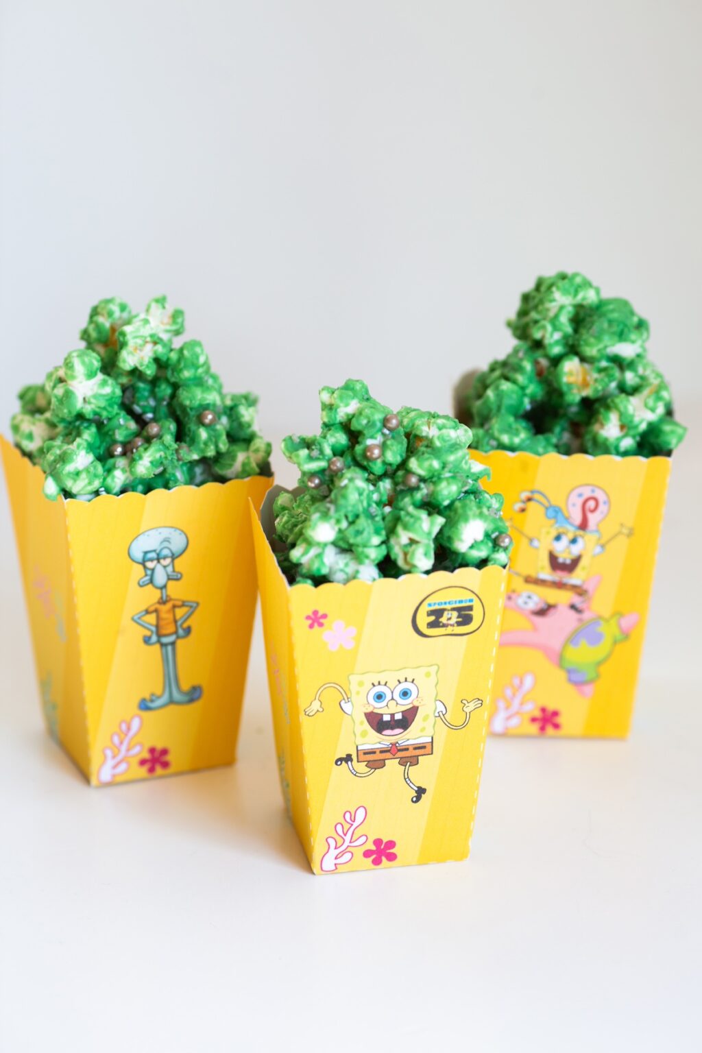 DIVE into the fun with SpongeBob Character Popcorn Boxes