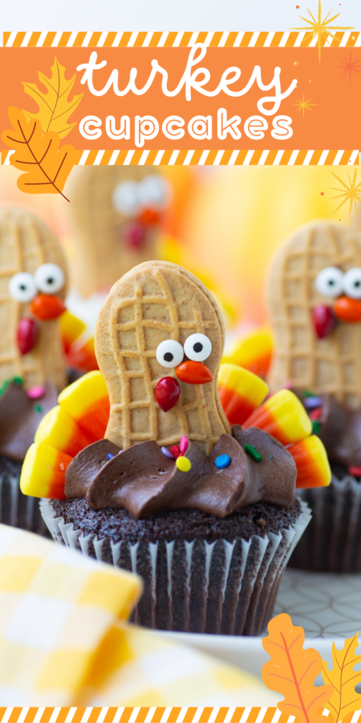 Make Your Holiday Sweeter With Nutter Butter Turkey Cupcakes