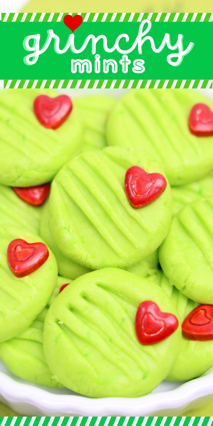 Make Grinch Cream Cheese Mints Inspired By Your Favorite Grump