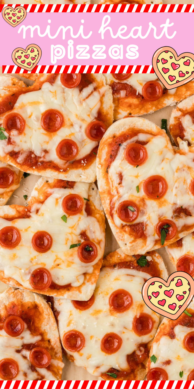 How to Make Heart Mini Pizzas in Under 30 Minutes