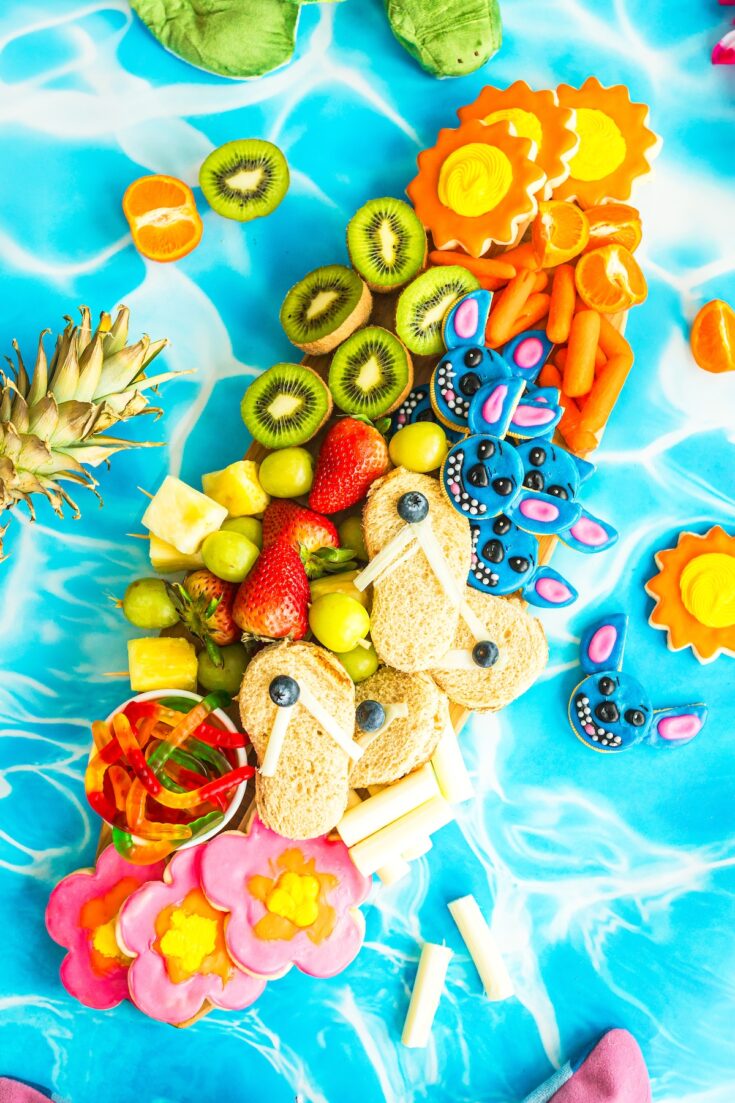Celebrate with the Ultimate Lilo and Stitch Snack Board | Cutefetti